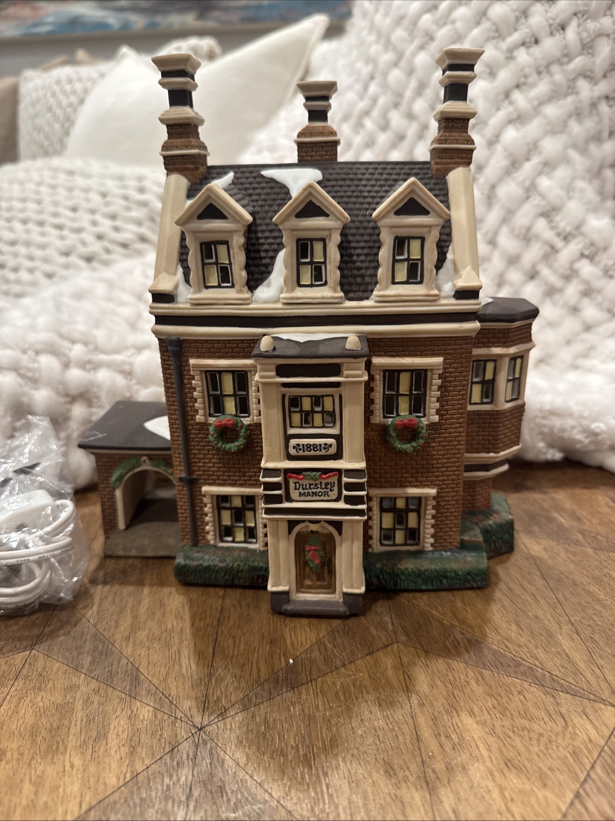 Department 56 Dickens' Village Series Dursley Manor Lighted #58329 1995 ...