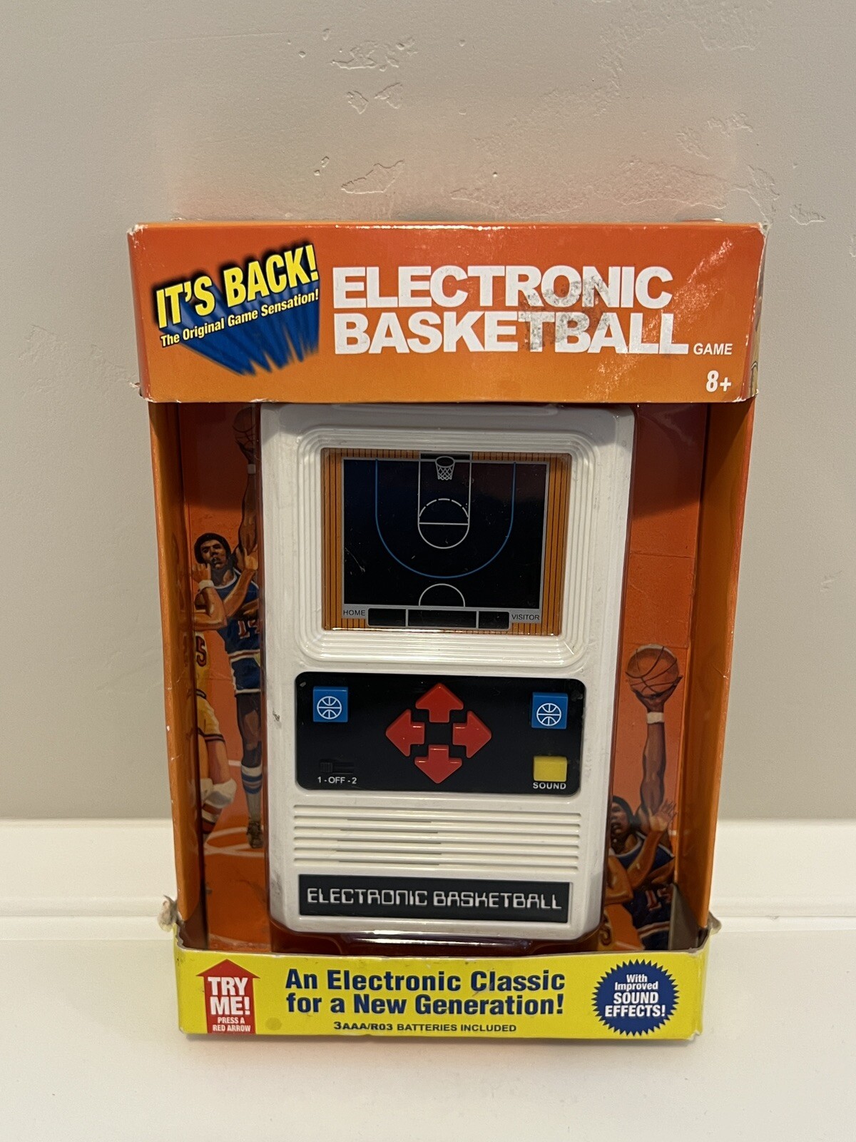Mattel Electronic Basketball Handheld Electronic Game for sale online ...