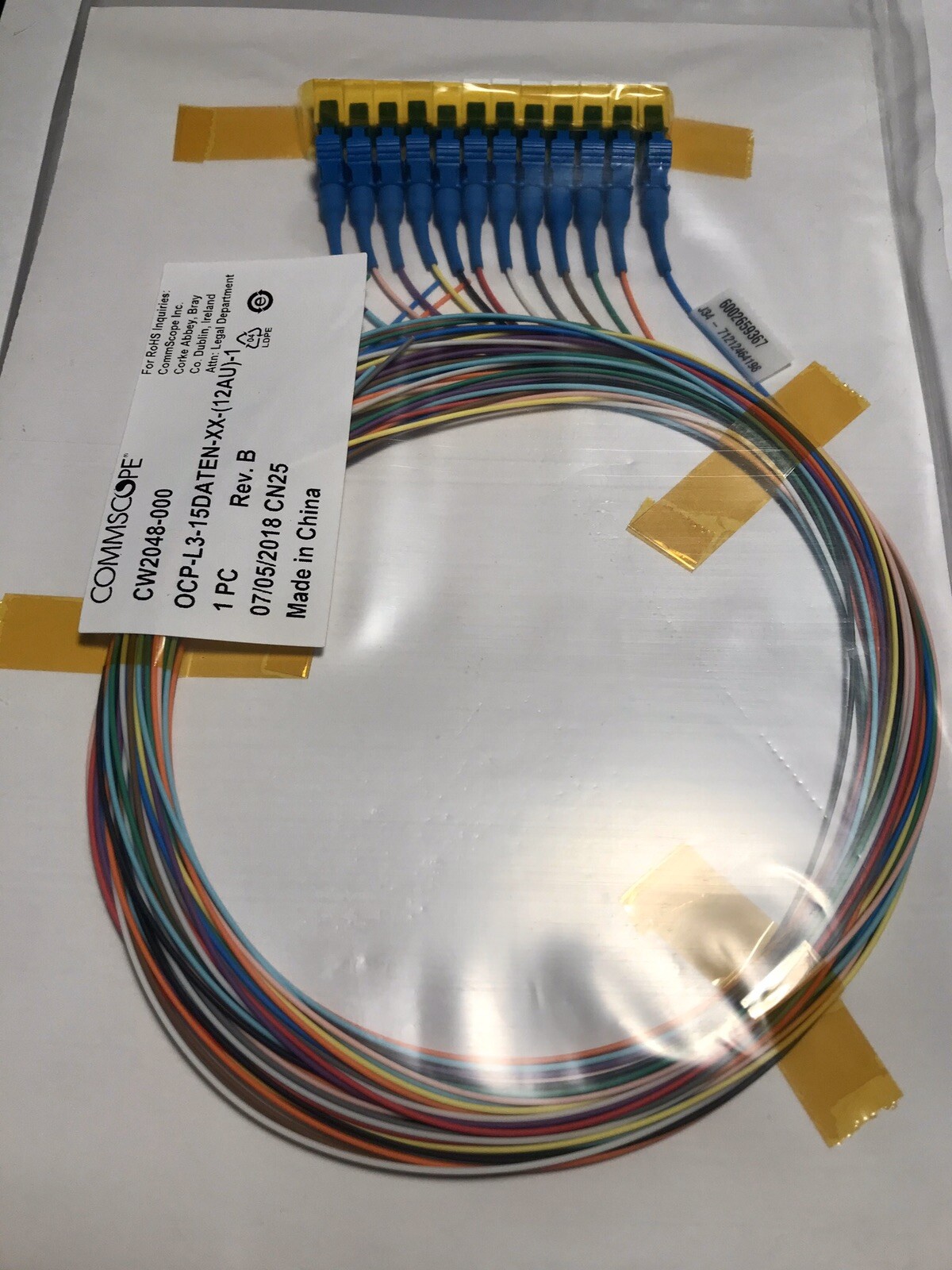 TE Commscope LC Pigtails 12 Pack | eBay