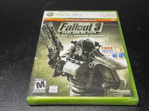 Fallout 3 Game Add-On Pack - Xbox 360 - 🔥Fast Shipping🔥Factory Sealed w ...