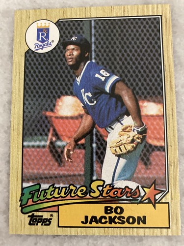 1987 Topps Bo Jackson Rookie Card | eBay