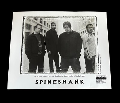 SPINESHANK Nu Metal Band Late '90s Vintage Original 8"x10" Press Photo ...