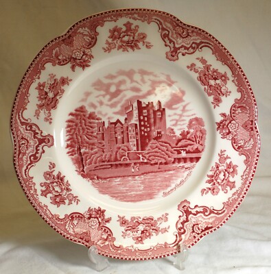 Johnson Brothers Old Britain Castles Pink Dinner Plate England 1883 ...