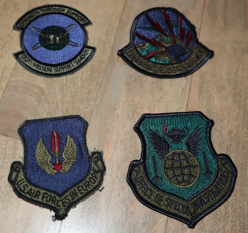 Military Patches | (x17) USAF 5055th 701st Radar 106 1606th 40 ARRS ...