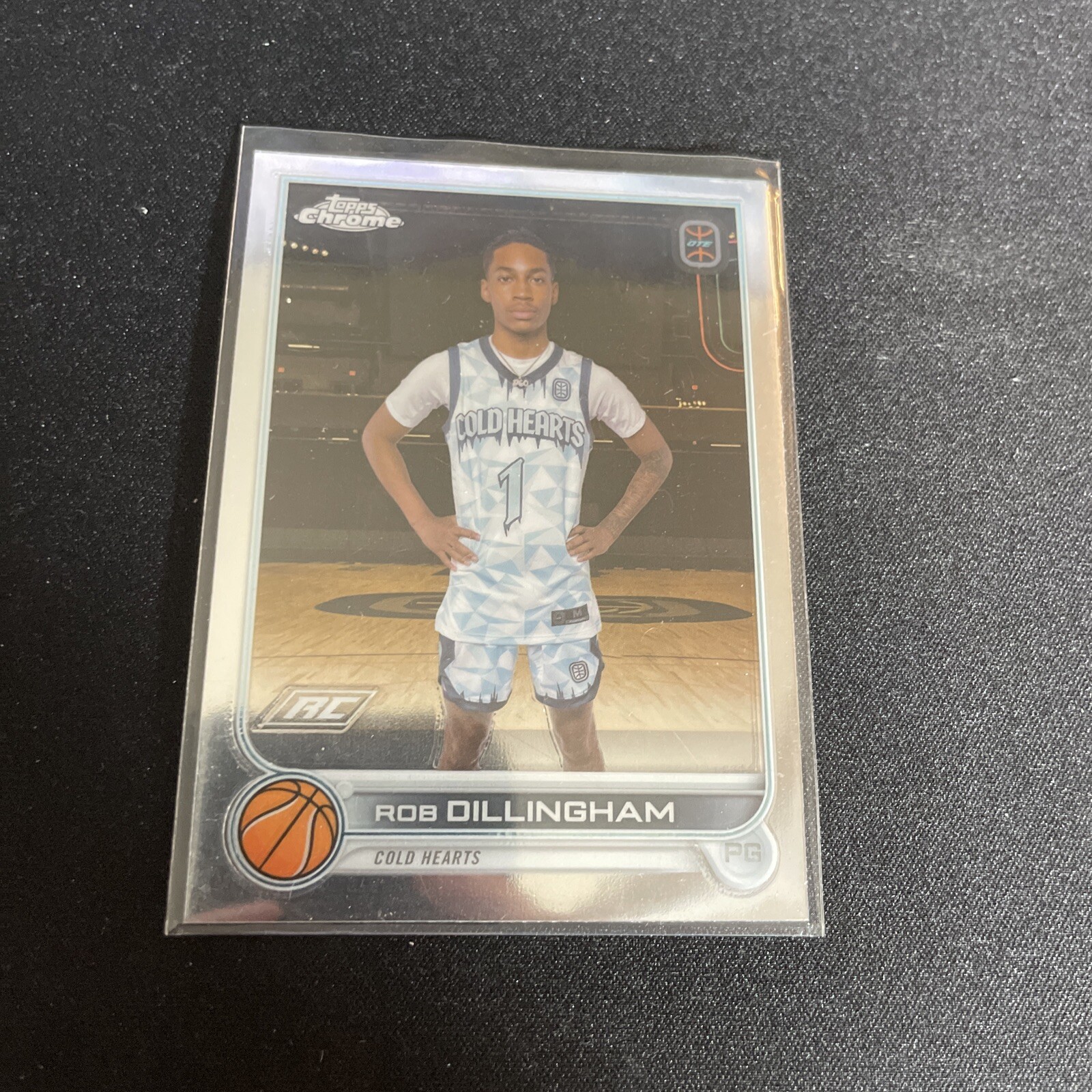 2022-23 TOPPS CHROME OTE BASKETBALL ROB DILLINGHAM BASE ROOKIE NO 43 ...