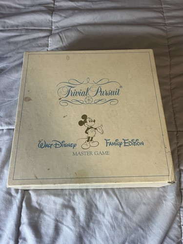 Walt Disney Family Edition Trivial Pursuit 1985 Subset Master Complete ...