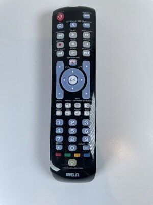 RCA RCRN04GR Universal TV Remote up to 4 Devices VCR DVD TESTED | eBay