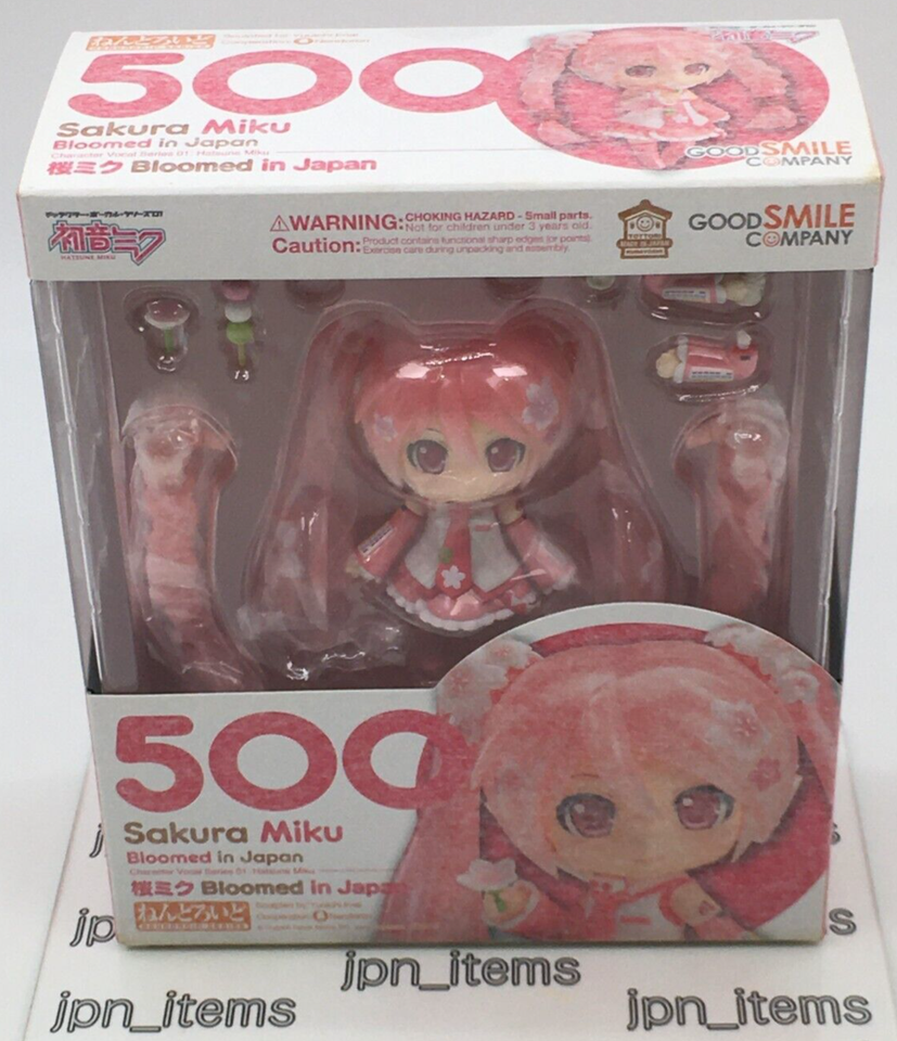 Sakura Miku Bloomed in Japan Nendoroid 500 Vocaloid Figure Good Smile ...