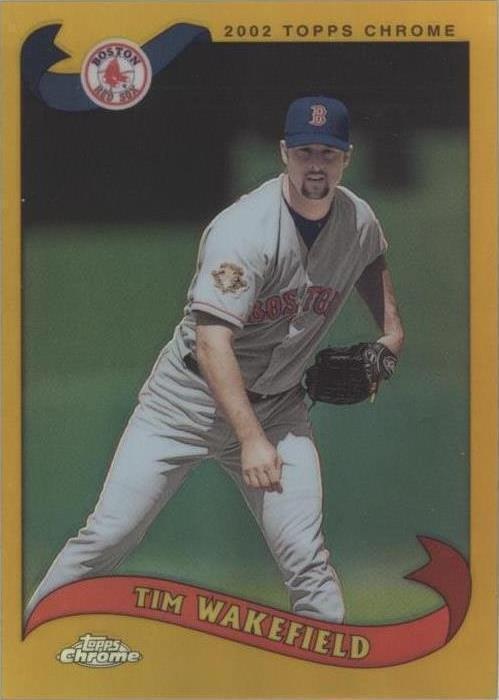 2002 Topps Chrome - Tim Wakefield #187 Gold Refractor for sale online ...