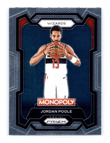 2023-24 Prizm Monopoly Basketball #88 Jordan Poole Washington Wizards ...