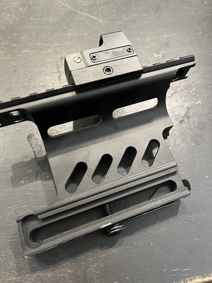 Side Mount Rail With Red Dot. | eBay
