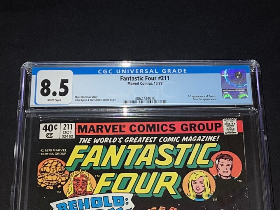 Fantastic Four #211 CGC 8.5 - First Terrax Appearance - 1979 | eBay