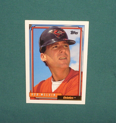 Bob Melvin 1992 Topps Baseball Card #733 Orioles | eBay