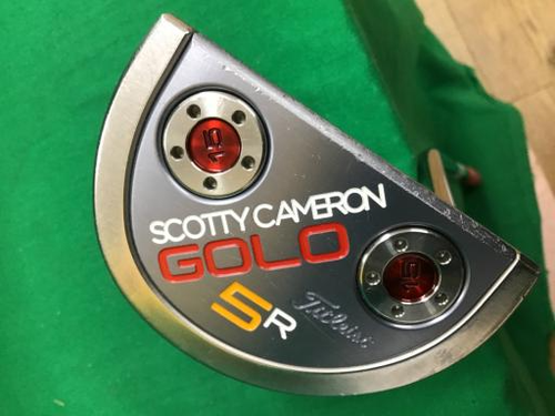 Scotty Cameron Putter SELECT GOLO 5R w/Headcover RH 34in center shaft ...
