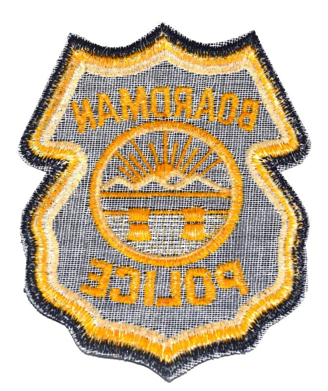 BOARDMAN OHIO OH Sheriff Police Patch STATE SEAL VINTAGE OLD MESH | eBay