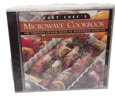 Easy Chefs Microwave Cookbook - CD-Rom Guide 5,000 Delicious Recipes ...