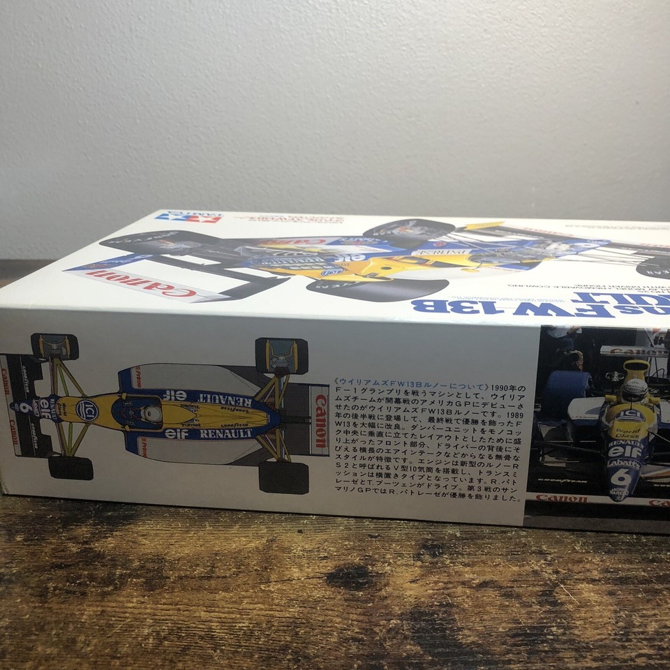 Tamiya Williams FW-13B Renault 1/20 Kit 1990 Grand Prix Collection No ...