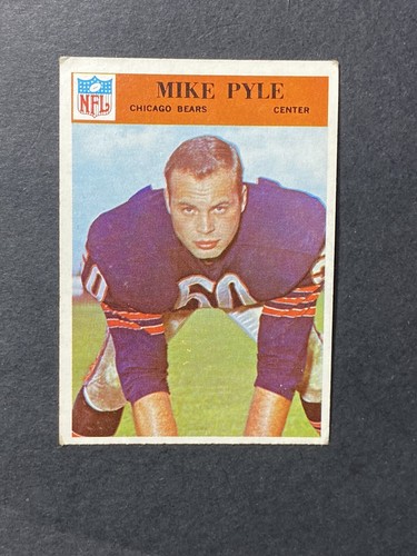 1966 Philadelphia - #37 Mike Pyle (RC) GD/VG | eBay