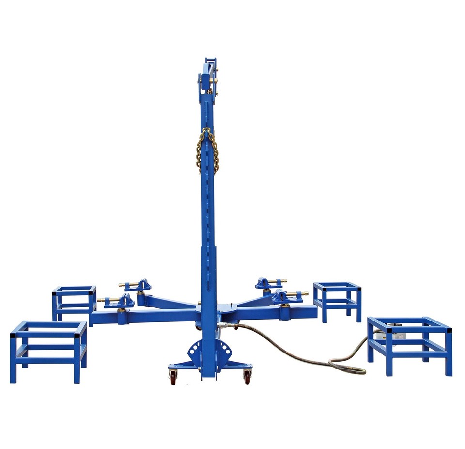 Auto Body Frame Puller Straightener Car Frame Machine | 7716lbs Loading ...