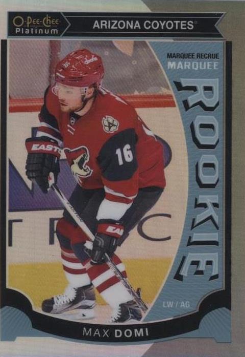 2015-16 O-Pee-Chee Platinum - Marquee Rookies Max Domi #M30 Rainbow (RC ...