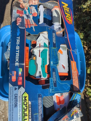 NERF- Modulus Tri-Strike Blaster- New In Box | eBay