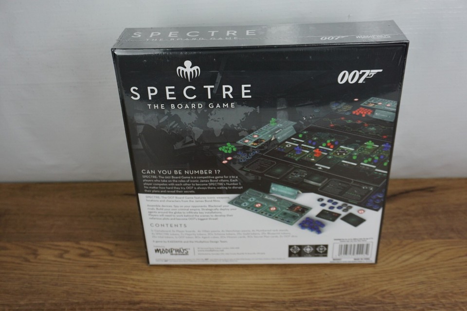 NEW SEALED - Spectre Board Game 007, 60 Years of Bond | eBay