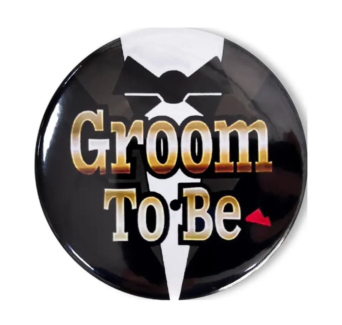 Bride And Groom Emblems Groom Badge 12 Pcs Gentle Groom Badge Team