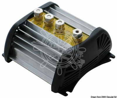 Osculati Battery combiners and automatic isolator charge divider 3x70 A ...