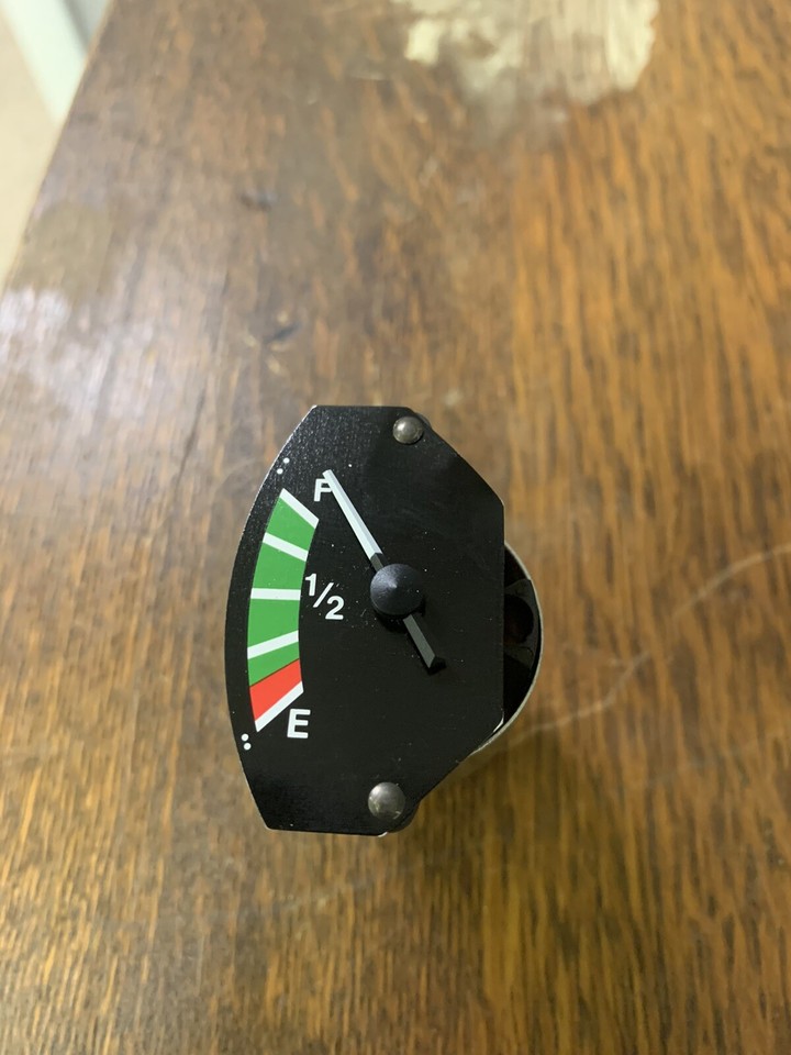 Teleflex Fuel Gauge 55313P Corner Of Gauge Bent | eBay