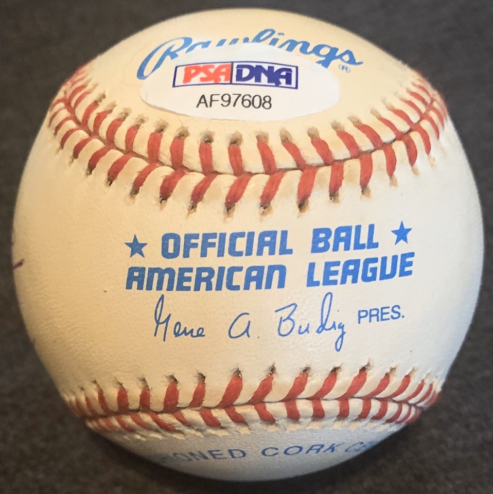 ONLY KNOWN Parley Baer (Died 2002) PSA/DNA Signed Baseball Andy ...