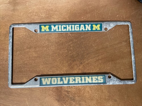 Michigan Wolverines License Plate Frame Metal | eBay
