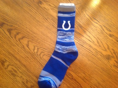 Indianapolis Colts NFL Striped RMC Socks Large 10-13-BNWTS | eBay