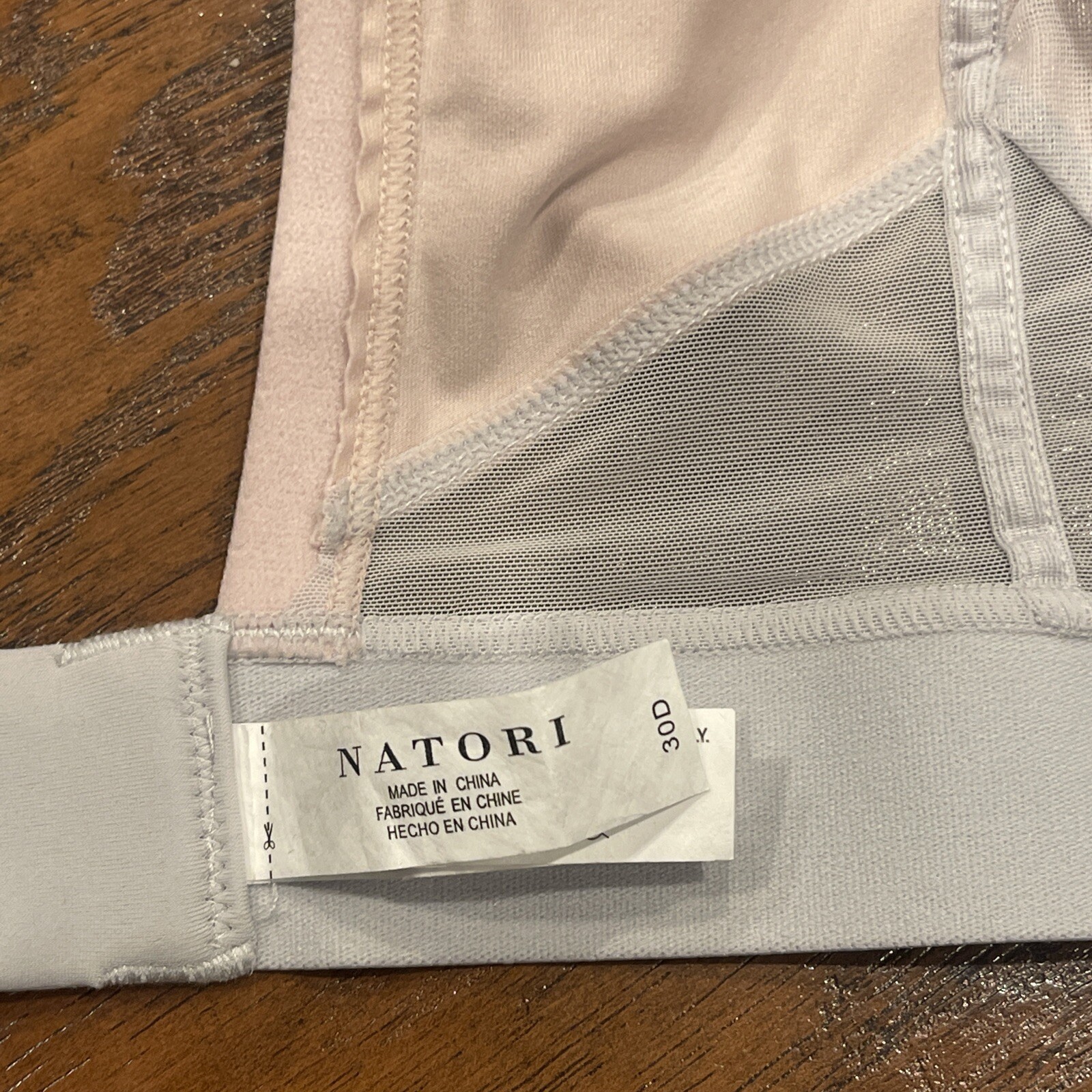 NATORI 752201 GRAVITY CONTOUR SPORTS BRA ROSE GRAY SIZE 30D | eBay