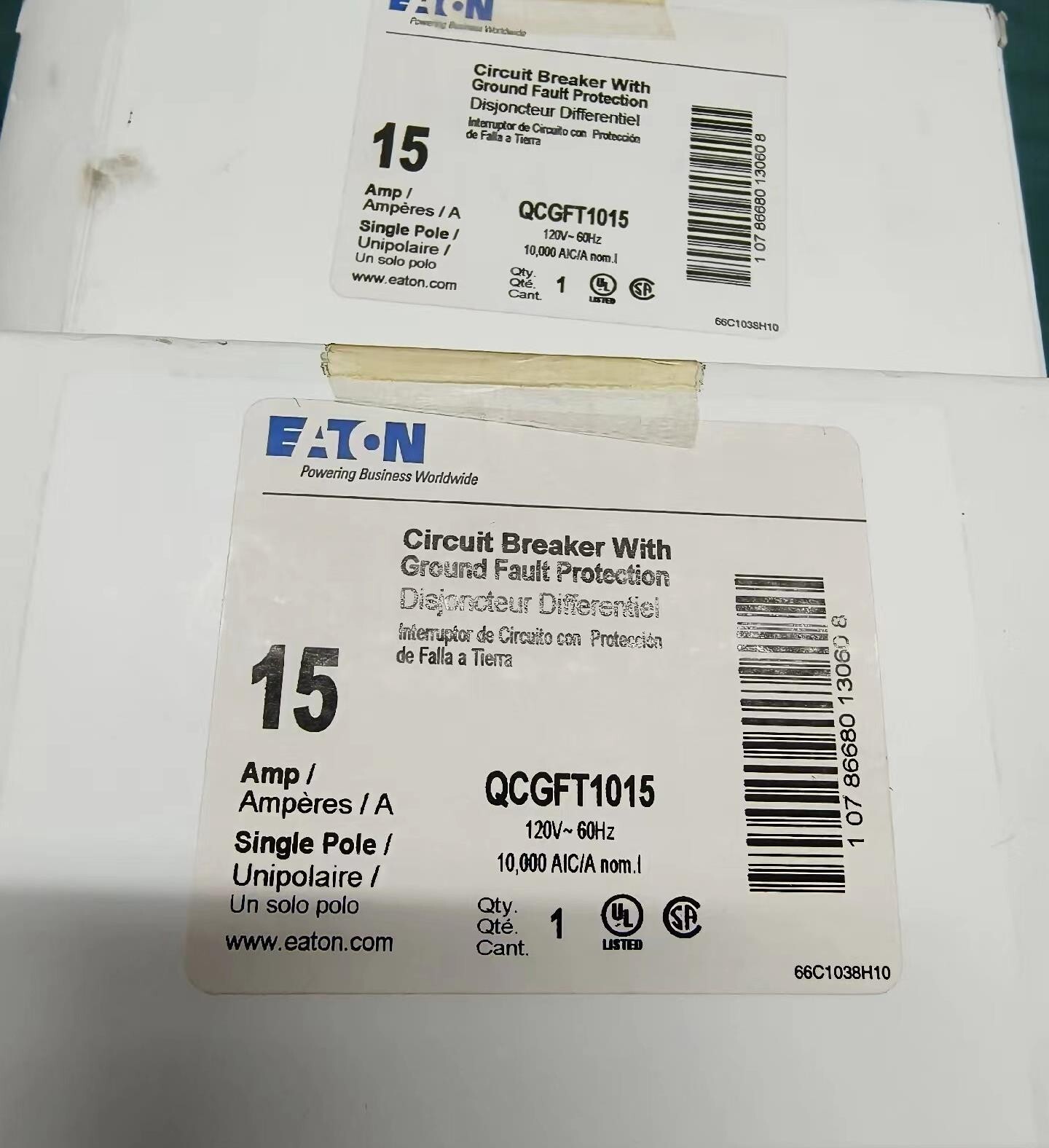 1pc NEW EATON QCGFT1015 circuit breaker #VAS2 CH | eBay