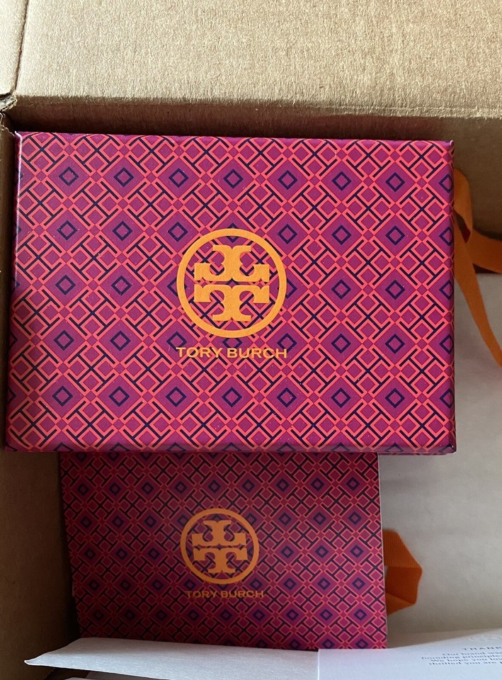 Tory Burch Gift Card Box with Elastic Band - 5.25" by 3.75" by 1.75" | eBay