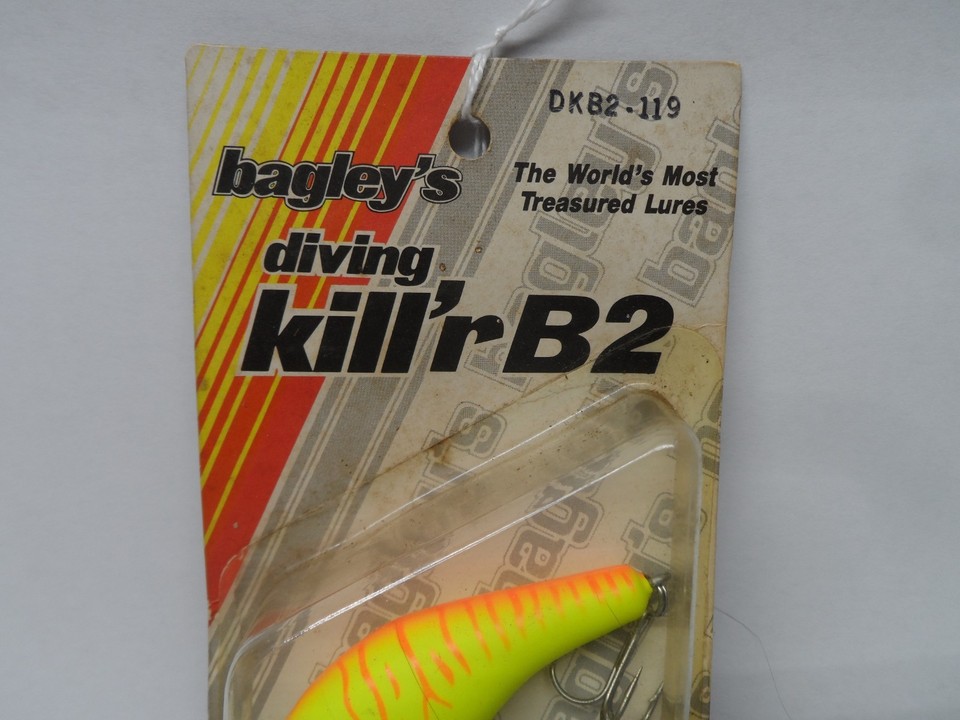Bagley kill'r b2 balsa wood bass fishing lure crankbait | eBay