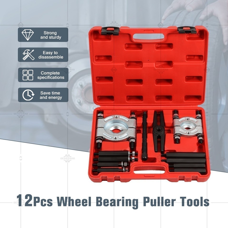 12 IN 1 Wheel Hub Puller Set Bearing Removal Splitter Separator Tool Kit USA | eBay