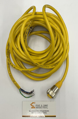 Turck RKM 50-10M Power Cable Cordset 300V 9A | eBay