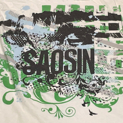 Saosin Band White T-Shirt Cotton Full Size Unisex S-5XL | eBay