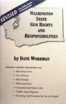 Washington State Gun Rights and Responsibilities - Pamphlet - GOOD | eBay
