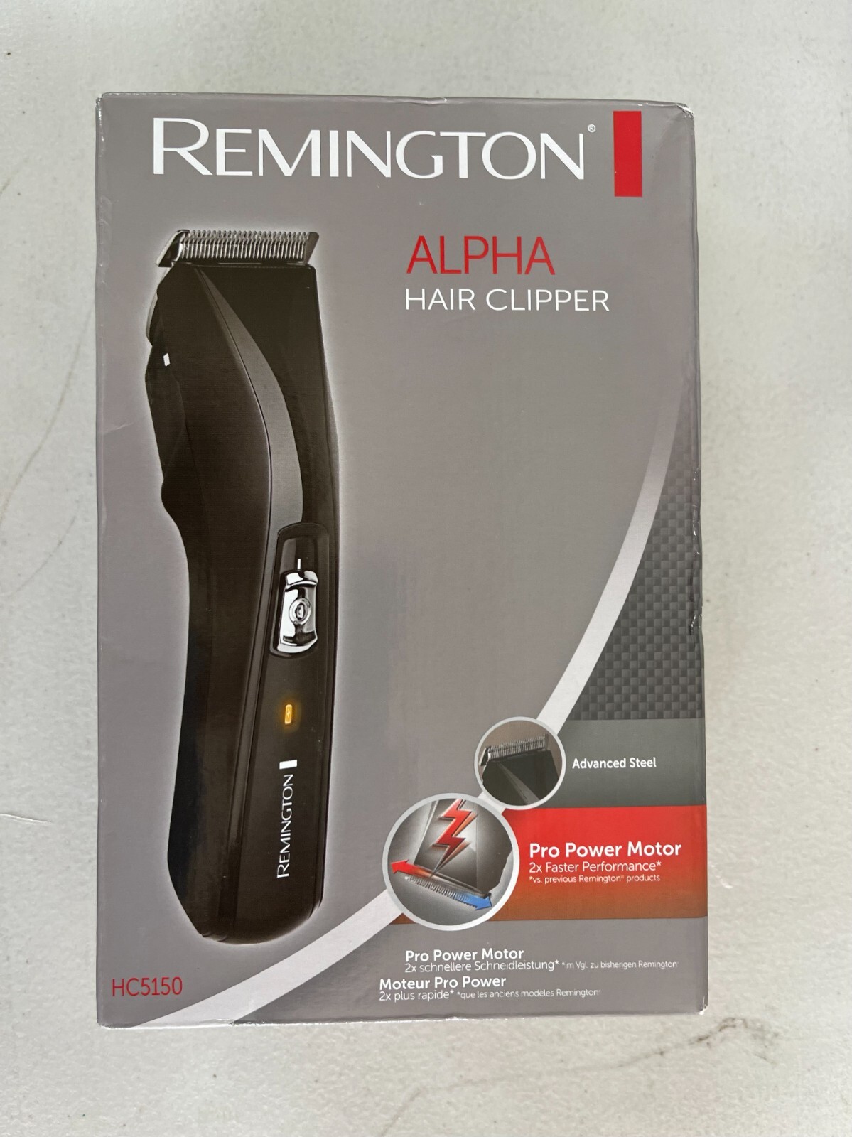 Remington Alpha Hair Clipper HC5150 pro Power Motor 2X Faster ...