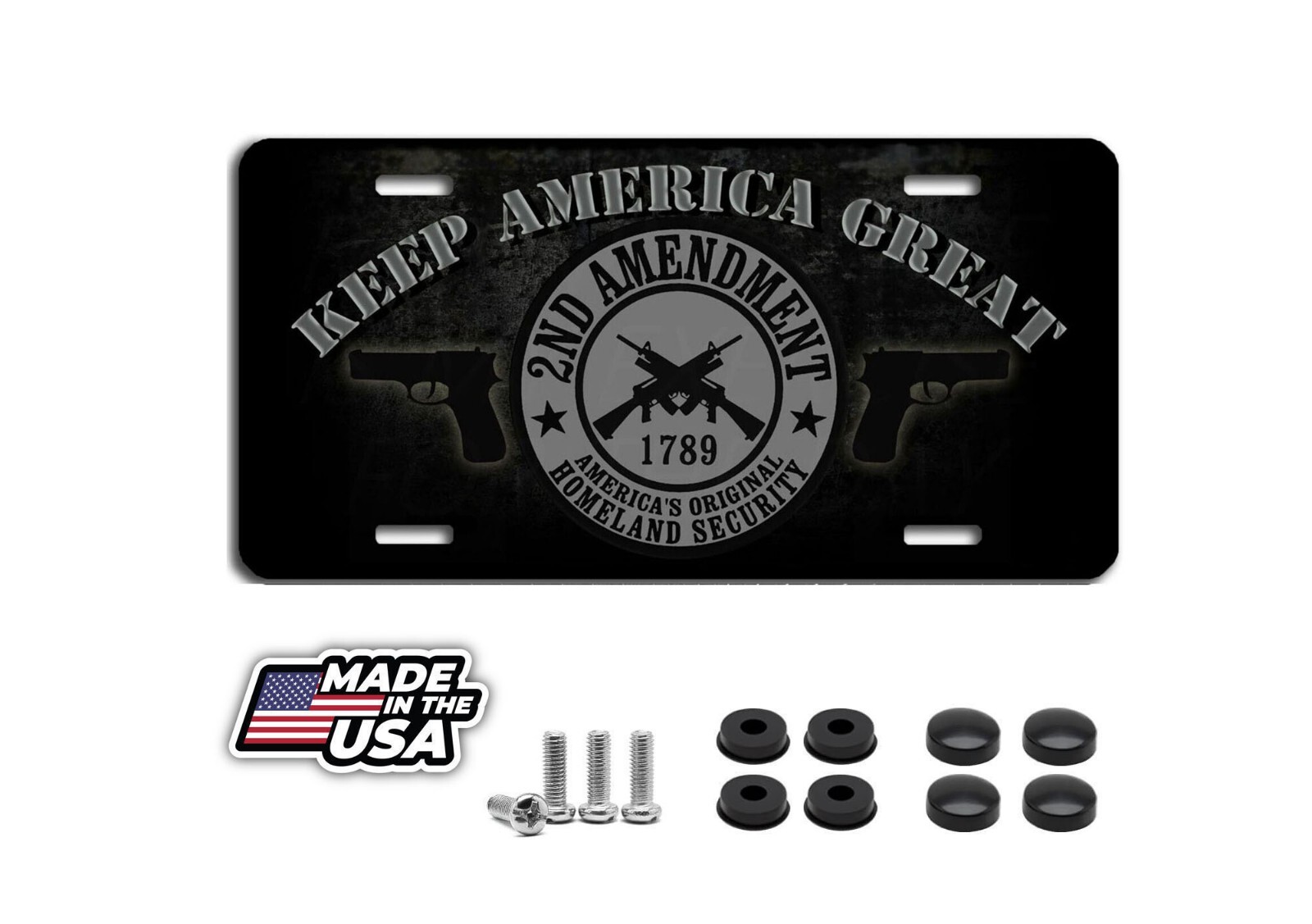 2nd Amendment aluminum license plate car truck SUV Tag | eBay
