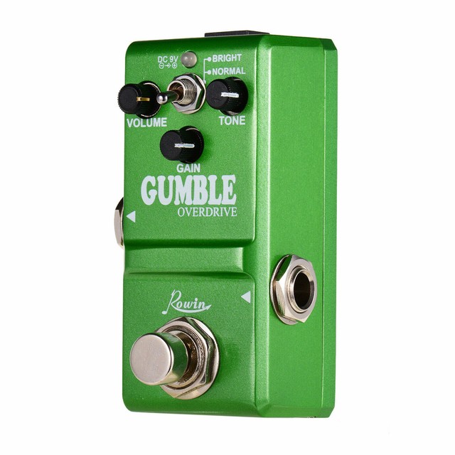 Rowin Mini Dumble Gumble Guitar Effect Pedal True Bypass Full Metal ...