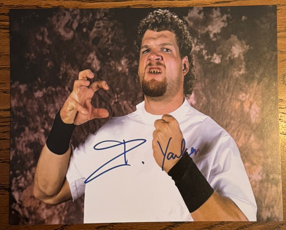 Isaac Yankem (Glen Jacobs) SIGNED 8x10 Color Photo- WWF,WWE- KANE | eBay