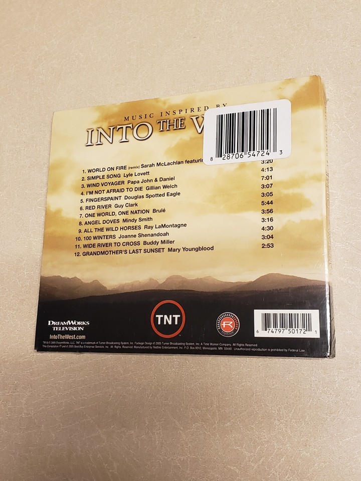 Into the West Music Inspired By CD Soundtrack NEW SEALED | eBay