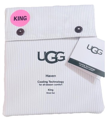 NWT UGG "RONICA" KING Sheet Set All Season Cooling Technology Color ...