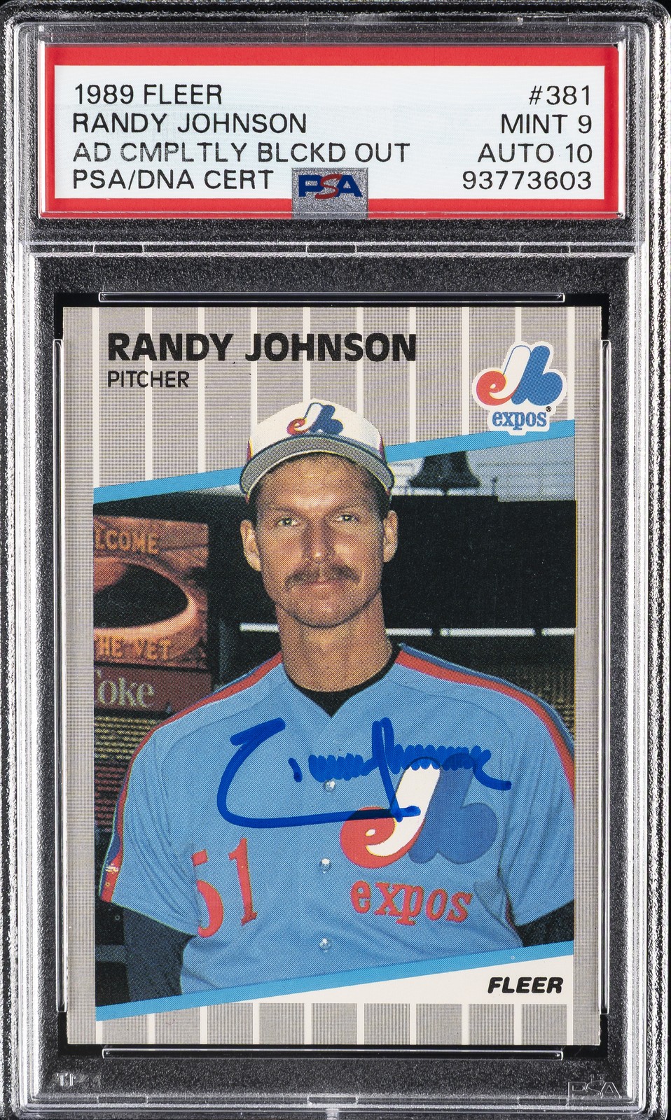 Randy Johnson Autographed Memorabilia | Signed Photo, Jersey ...