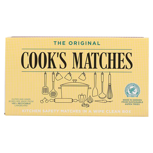 Cooks Matches Kitchen Safety Matches Wipe Clean Box Average 220 matches ...