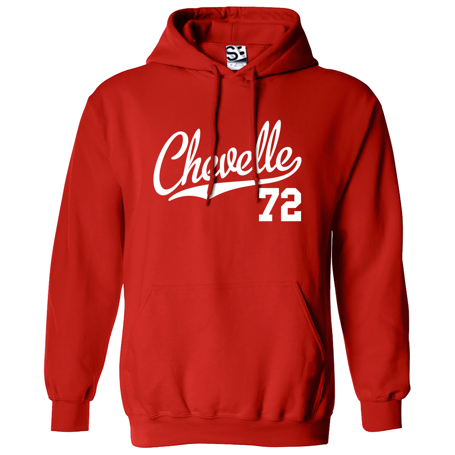 Chevelle 72 Script Tail HOODIE - Hooded 1972 Muscle Car Sweatshirt All ...