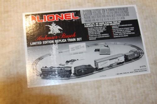 Lionel O Gauge train set Anheuser Busch # 11775 sealed in box Ready to ...